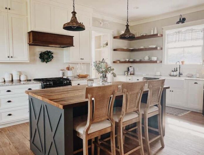 Beautiful Farmhouse Bar Stools for your Kitchen - Farmhousehub