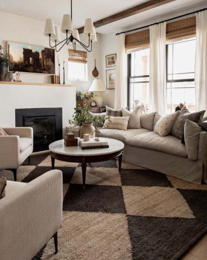 22 Living Room Rug Ideas to Transform Your Space - Farmhousehub