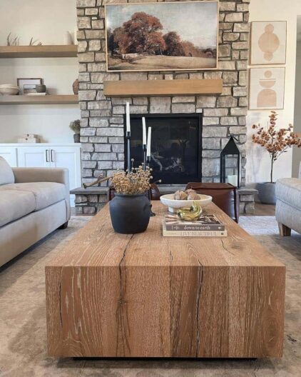 30 Wood Coffee Table Designs - Farmhousehub