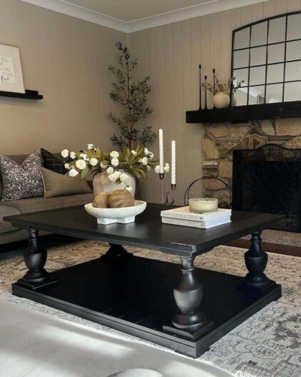 Make a Statement with These Unique Black Coffee Tables - Farmhousehub
