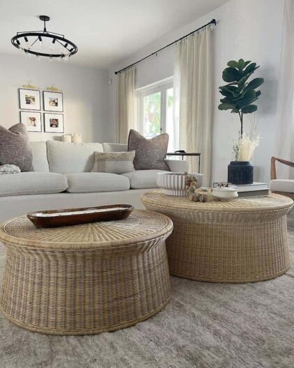 Rattan Coffee Tables: A Timeless Addition to Elevate Your Home Décor - Farmhousehub