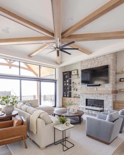 Stylish Ceiling Fan Ideas for Your Living Room - Farmhousehub