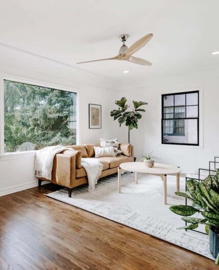 Stylish Ceiling Fan Ideas for Your Living Room - Farmhousehub