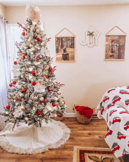 Unveiling Red and White Christmas Tree Decor Ideas for a Festive Home ...