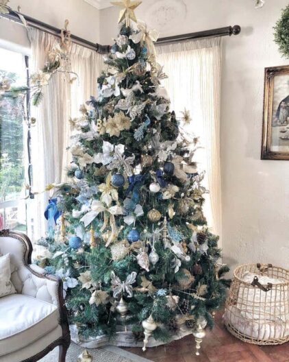 Unveiling the Beauty of Blue Christmas Trees - Farmhousehub