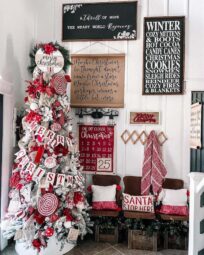 Pencil Christmas Tree Decor Ideas Perfect for Small Spaces - Farmhousehub