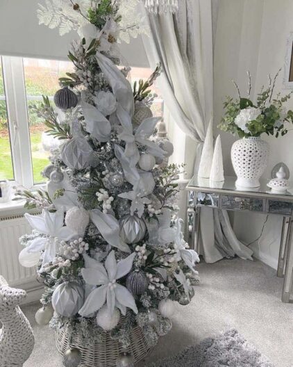 Top Tips for Decorating Your White Christmas Tree with Style - Farmhousehub