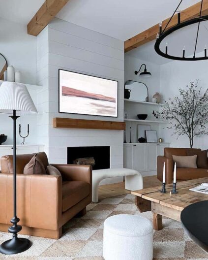 Neutral Organic Modern Home Tour - Farmhousehub