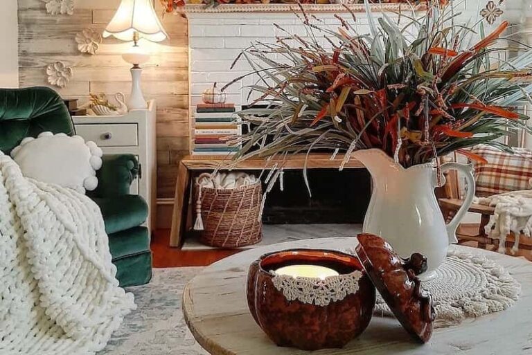 Creative Fall Coffee Table Decor Ideas You'll Love - Farmhousehub